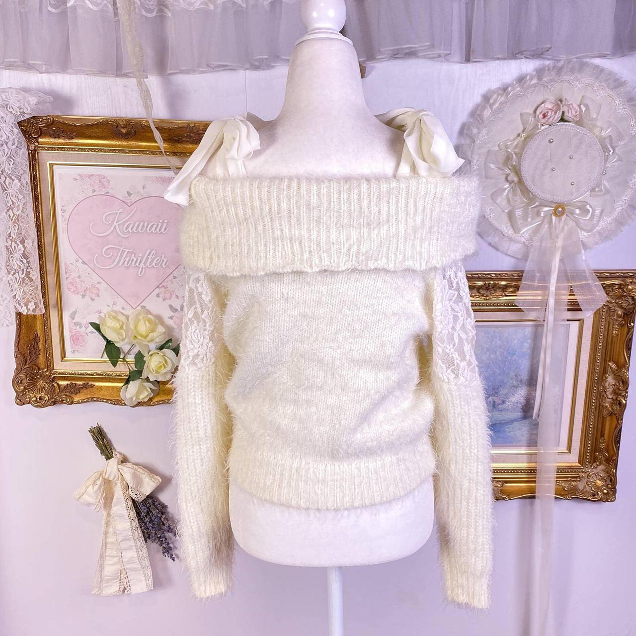 Liz lisa off shoulder knit sweater Very cute and... - Depop