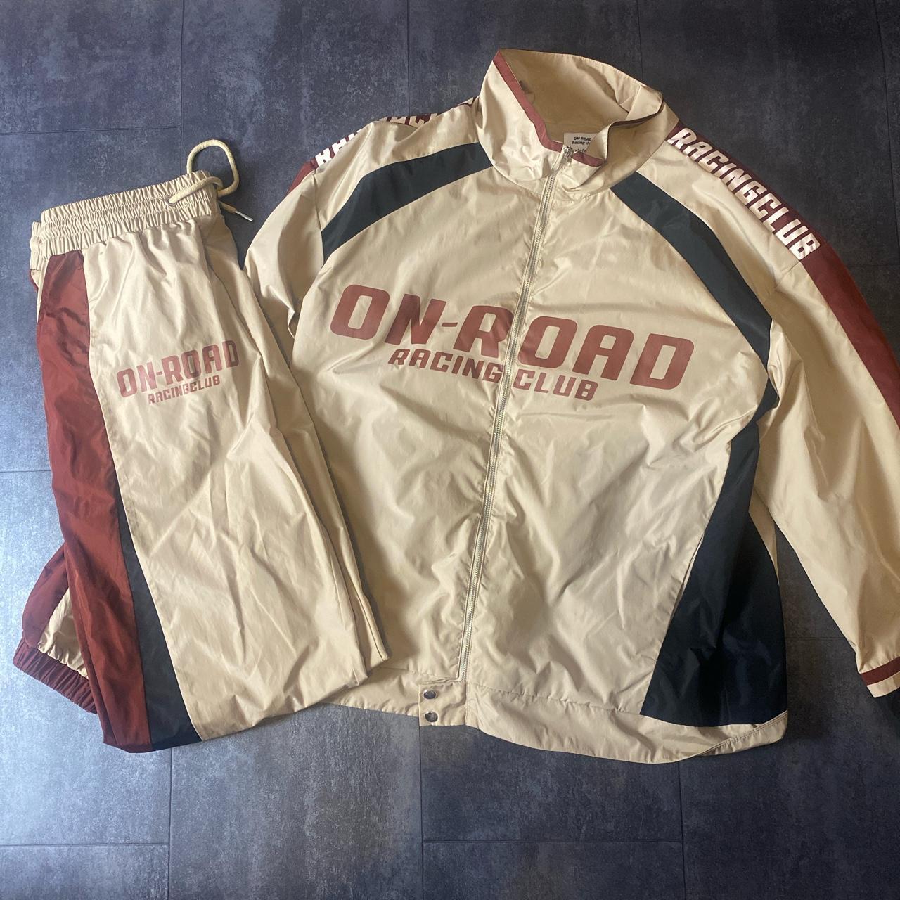 On road racing club tracksuit Top and bottom size... - Depop