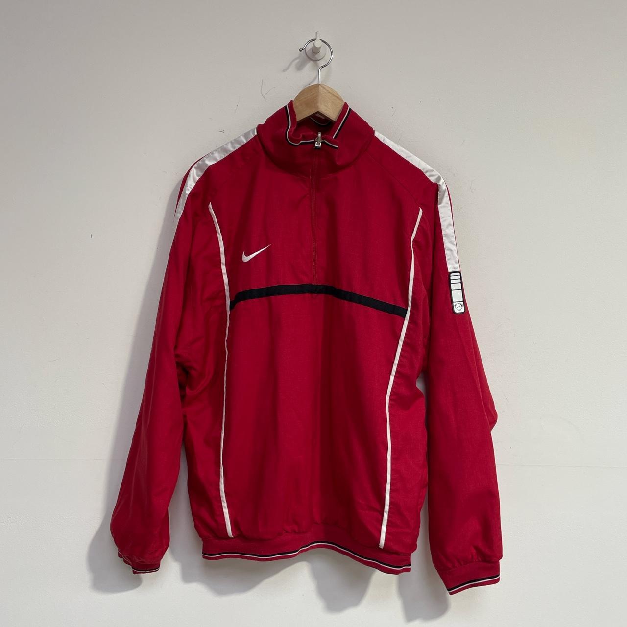 Nike Men's Red Jacket | Depop