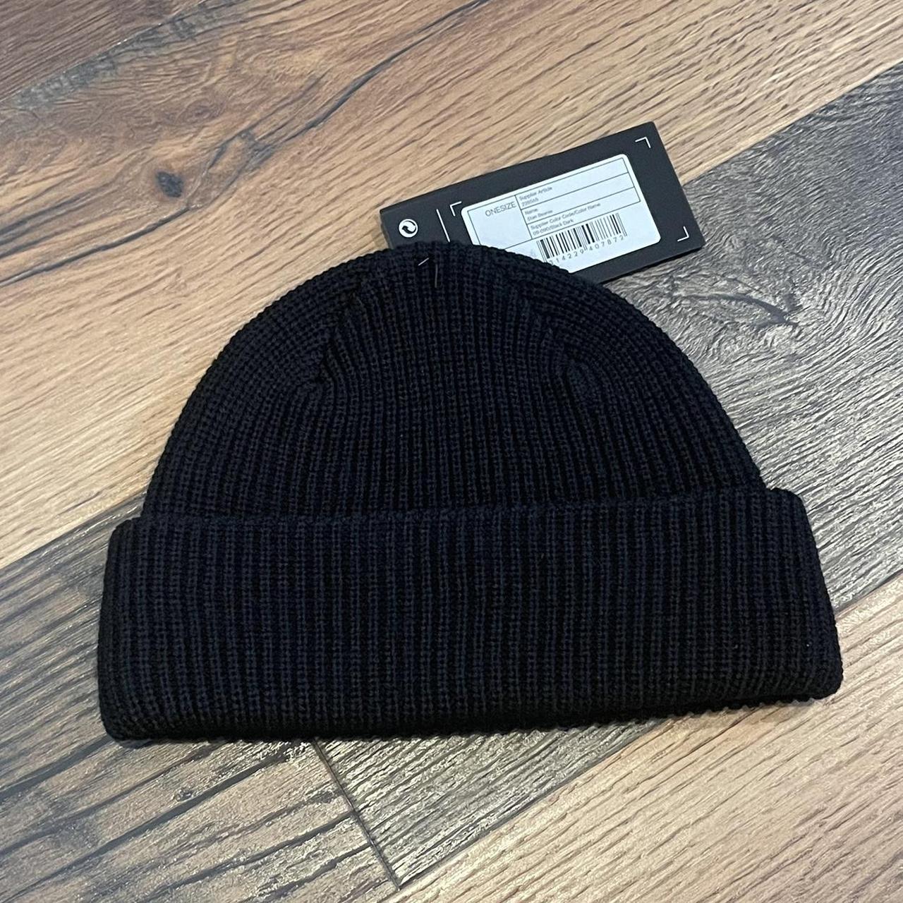 new with tags black fisherman beanie from asos brand... - Depop