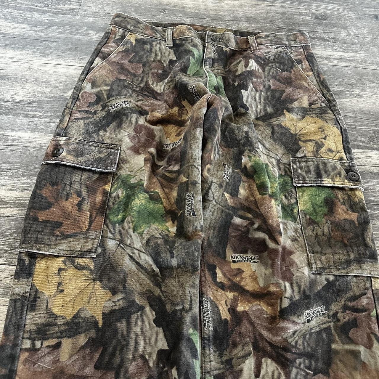 Vintage Realtree Camo Wrangler Jeans Cargo 36Wx30L - Depop