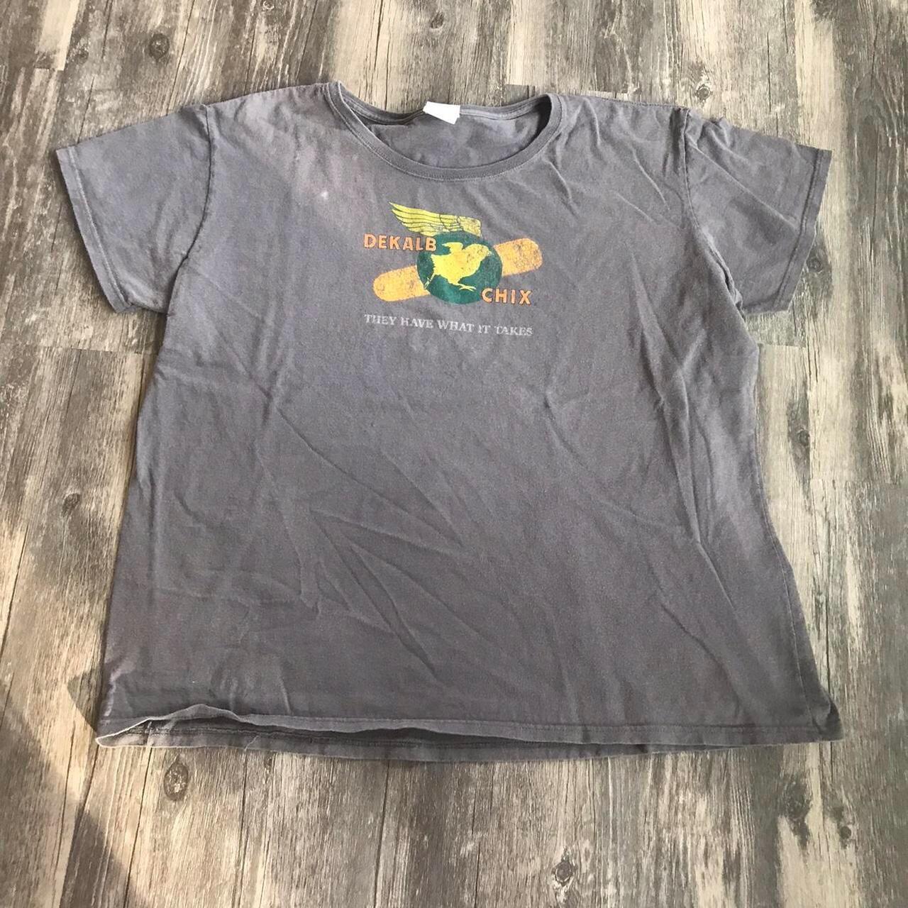 Y2K Graphic Tee Vintage Dekalb Chix Chicks They Have... - Depop