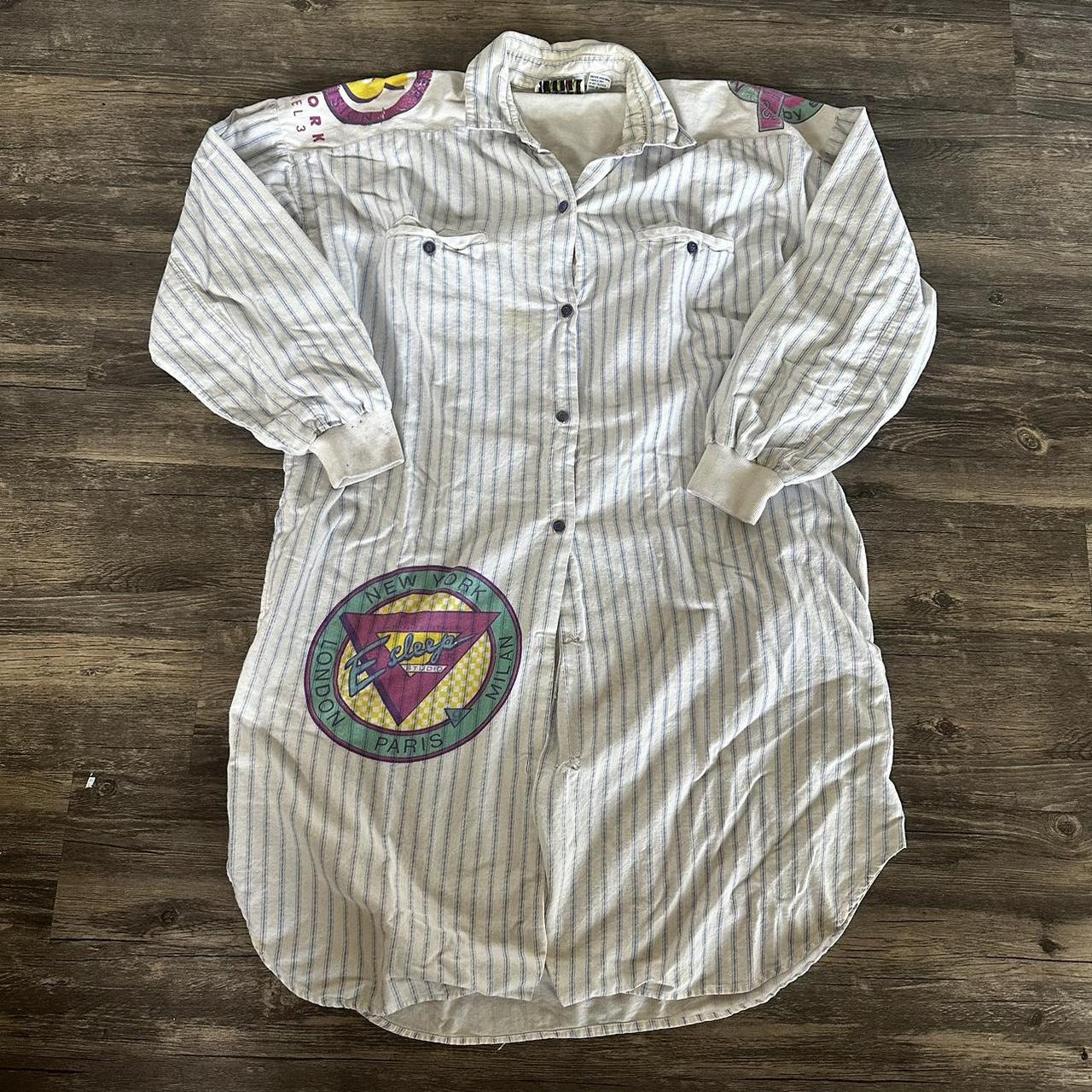 Vintage 90s Retro Sleep Tee ESleep Button... - Depop