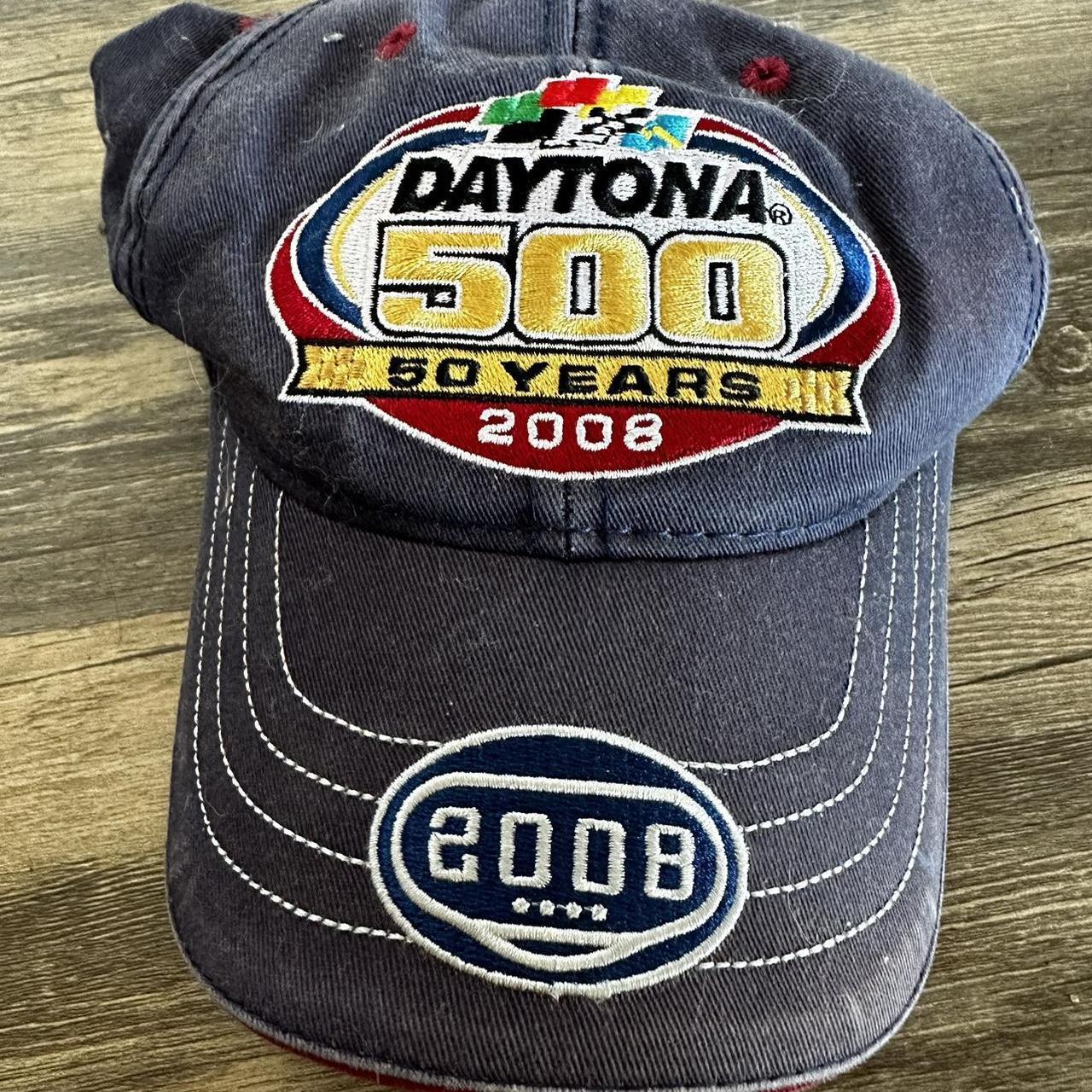 Vintage Daytona NASCAR Racing Hat Grunge Skater... | Depop