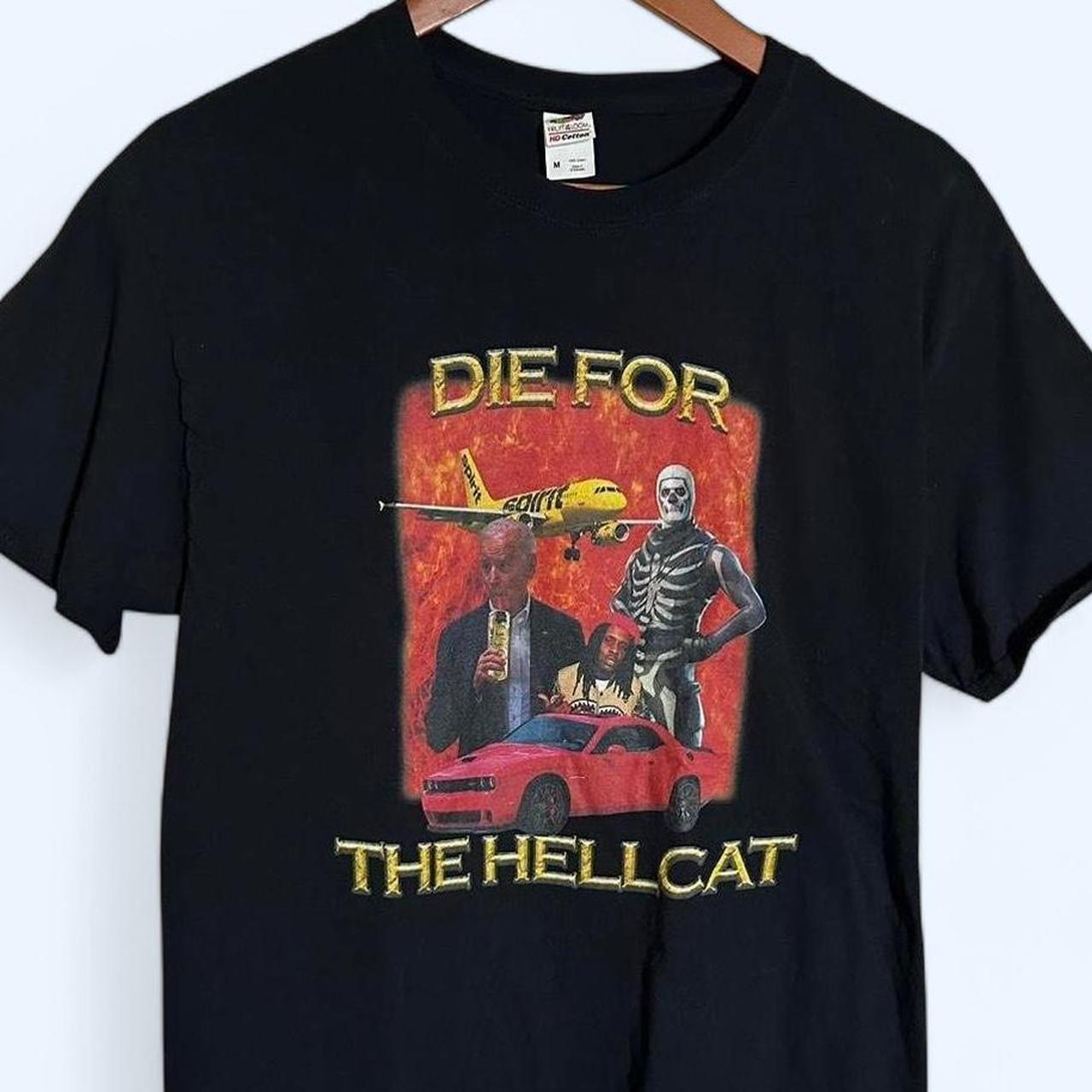 Brain rot Fortnite Joe Biden Tee Meme Scene Emo Mall... | Depop