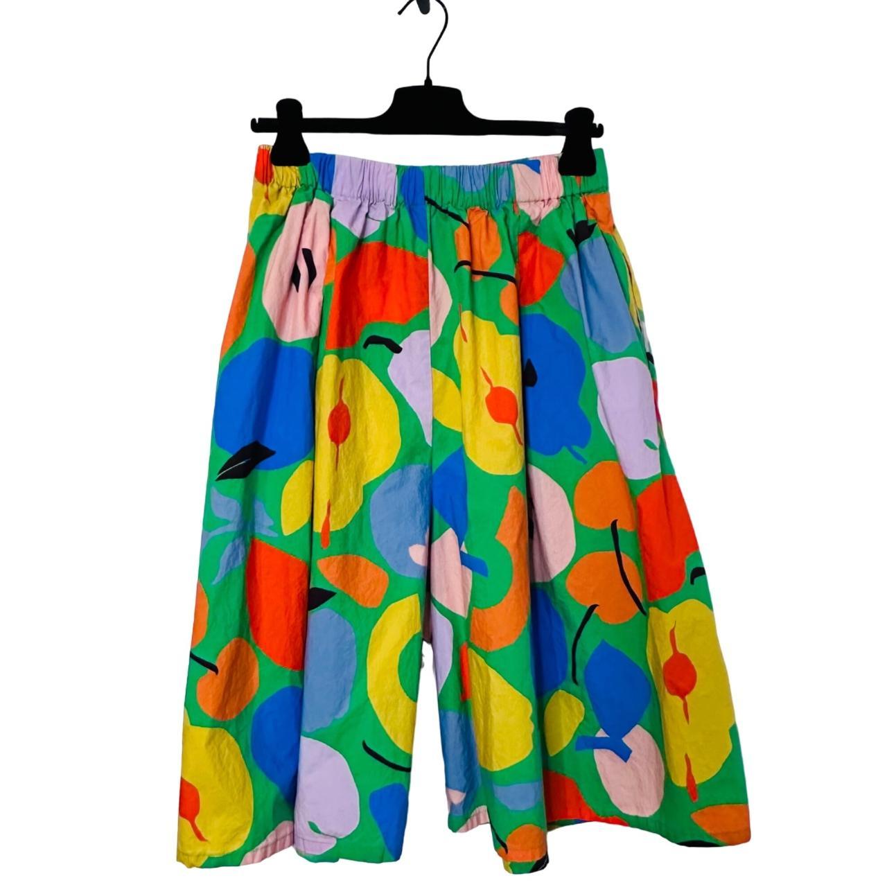 GORMAN 12 M Fruit Print Skort Culottes Organic... - Depop