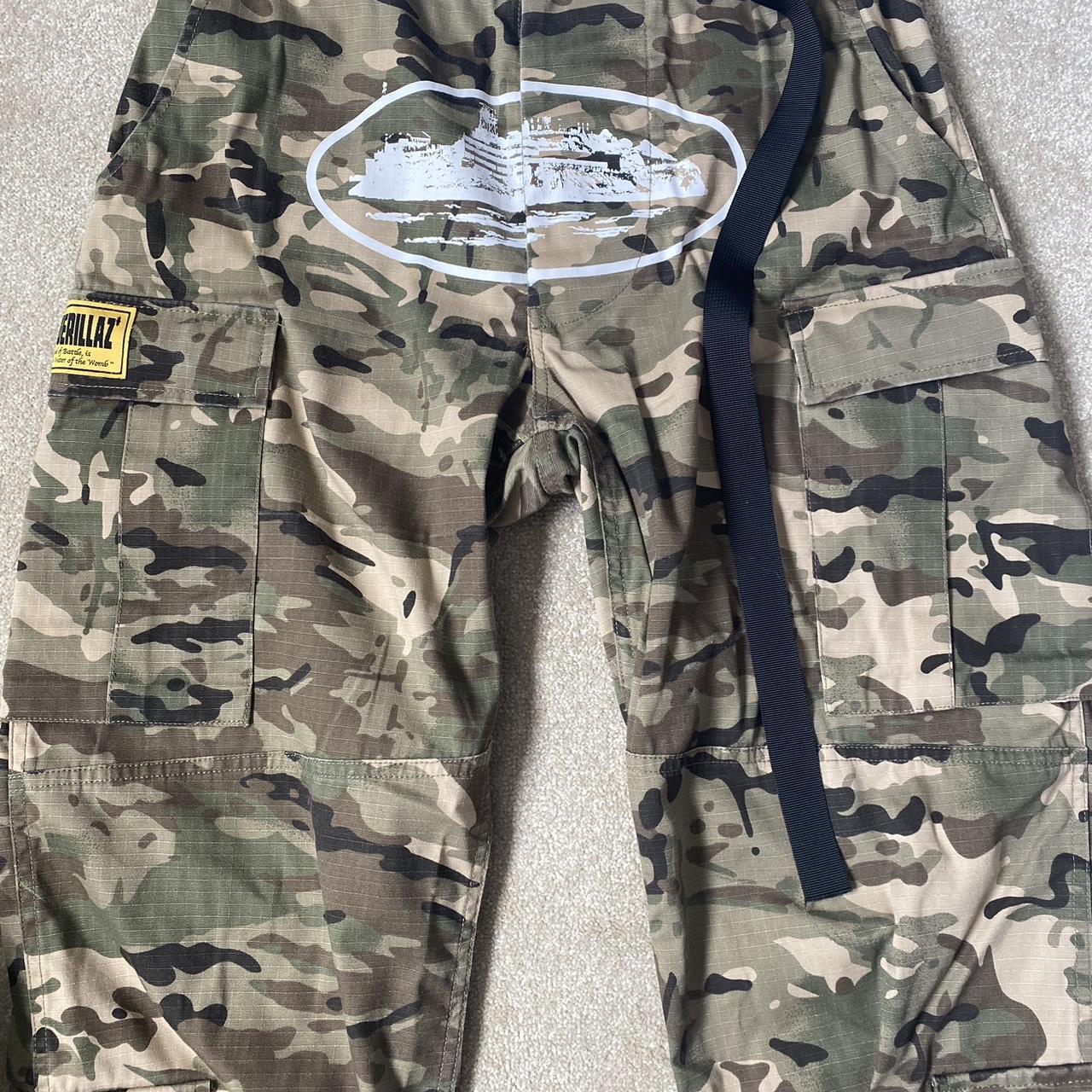 Corteiz camo cargos Perfect condition - Depop