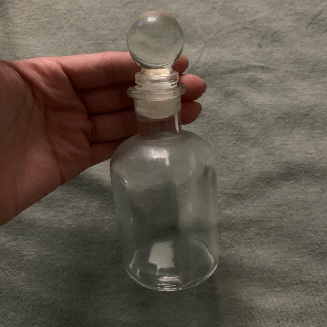 Antique glass trinkets jar - Depop