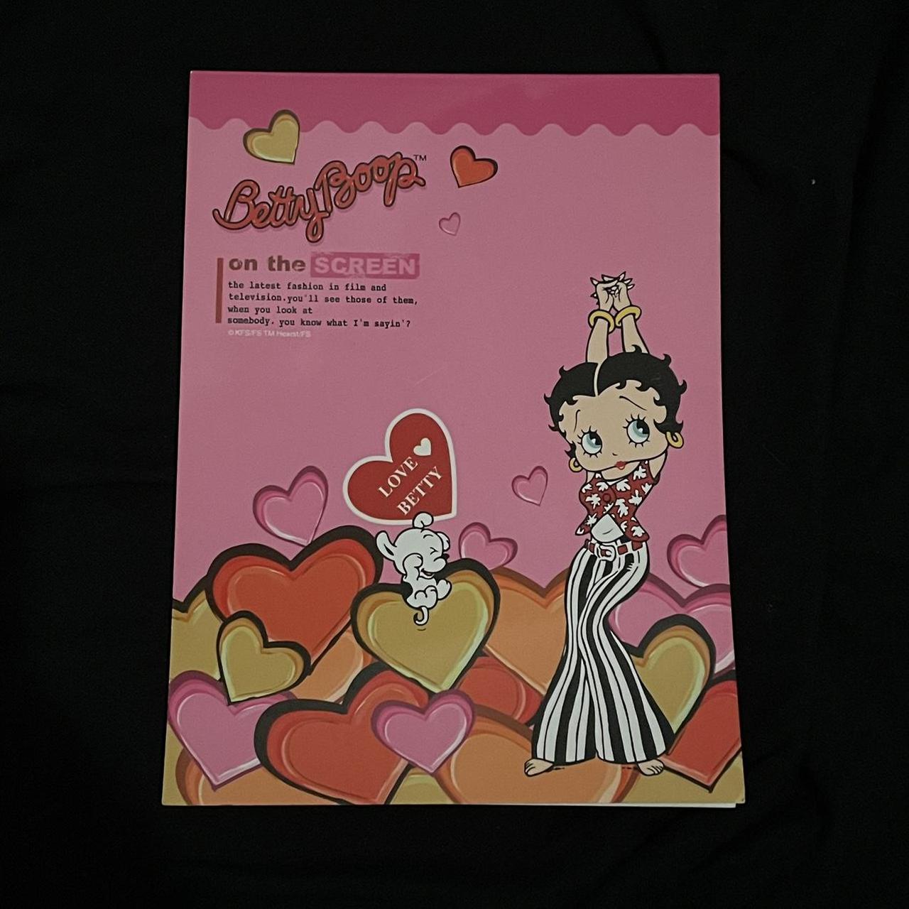 Betty Boop y2k 2000s letter pad notebook with... - Depop