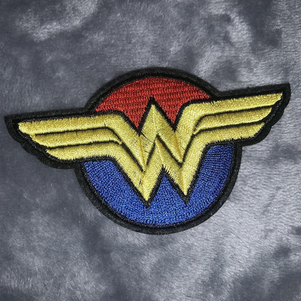 WONDER WOMAN PATCH 🔥 DC comics superhero badge red... - Depop