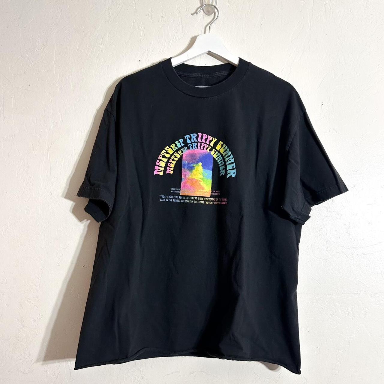 ️FREE SHIPPING ️ MSFTSrep TRIPPY SUMMER TEE SIZE... - Depop