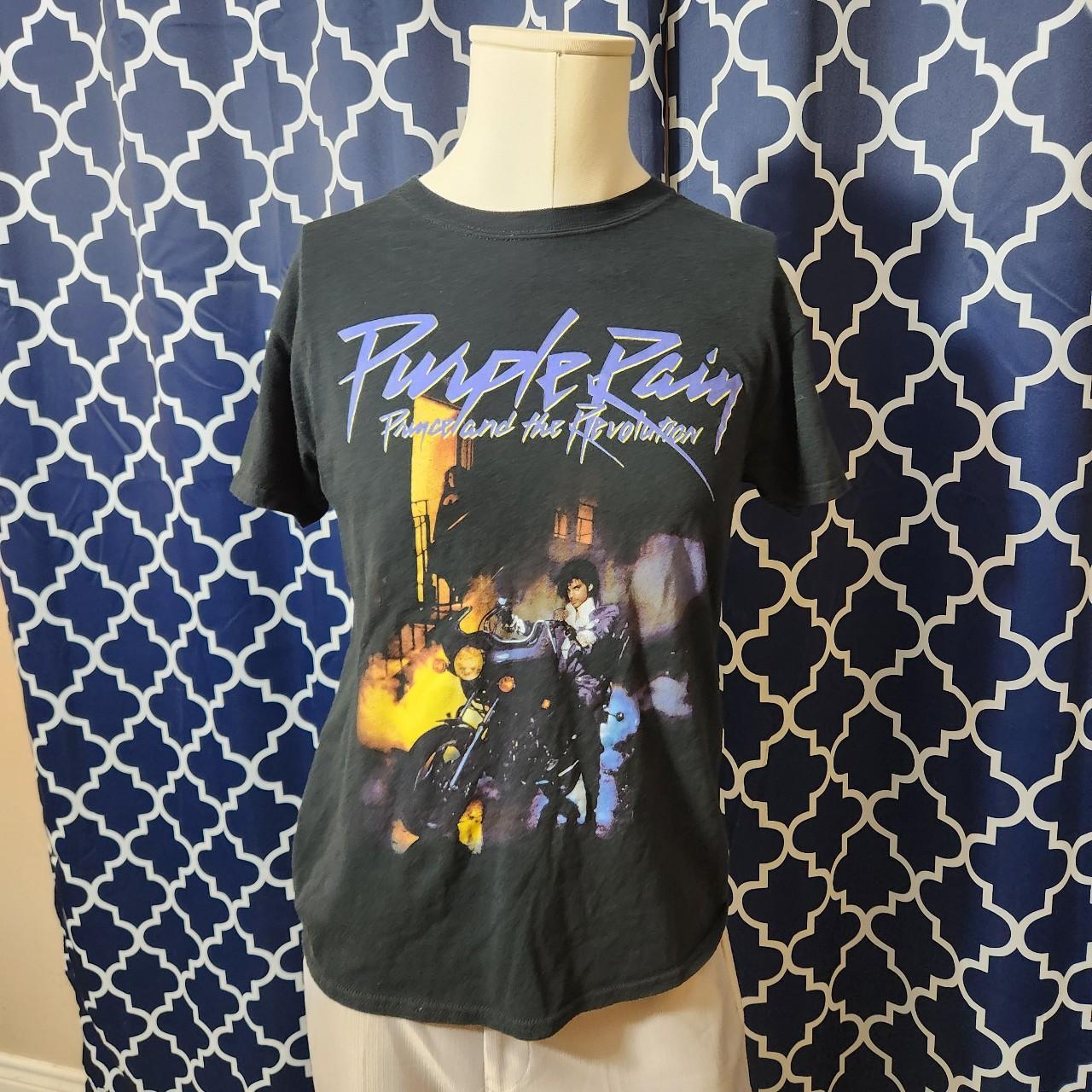 Prince and the Revolution Purple Rain T-shirt. Size... - Depop