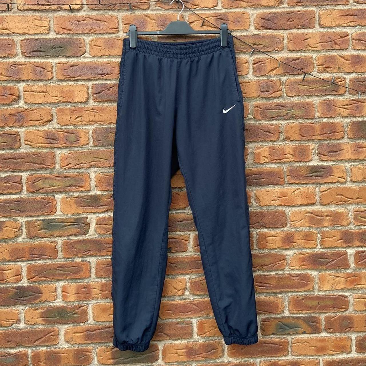 Nike trackies Navy tracksuit bottoms Good condition... - Depop