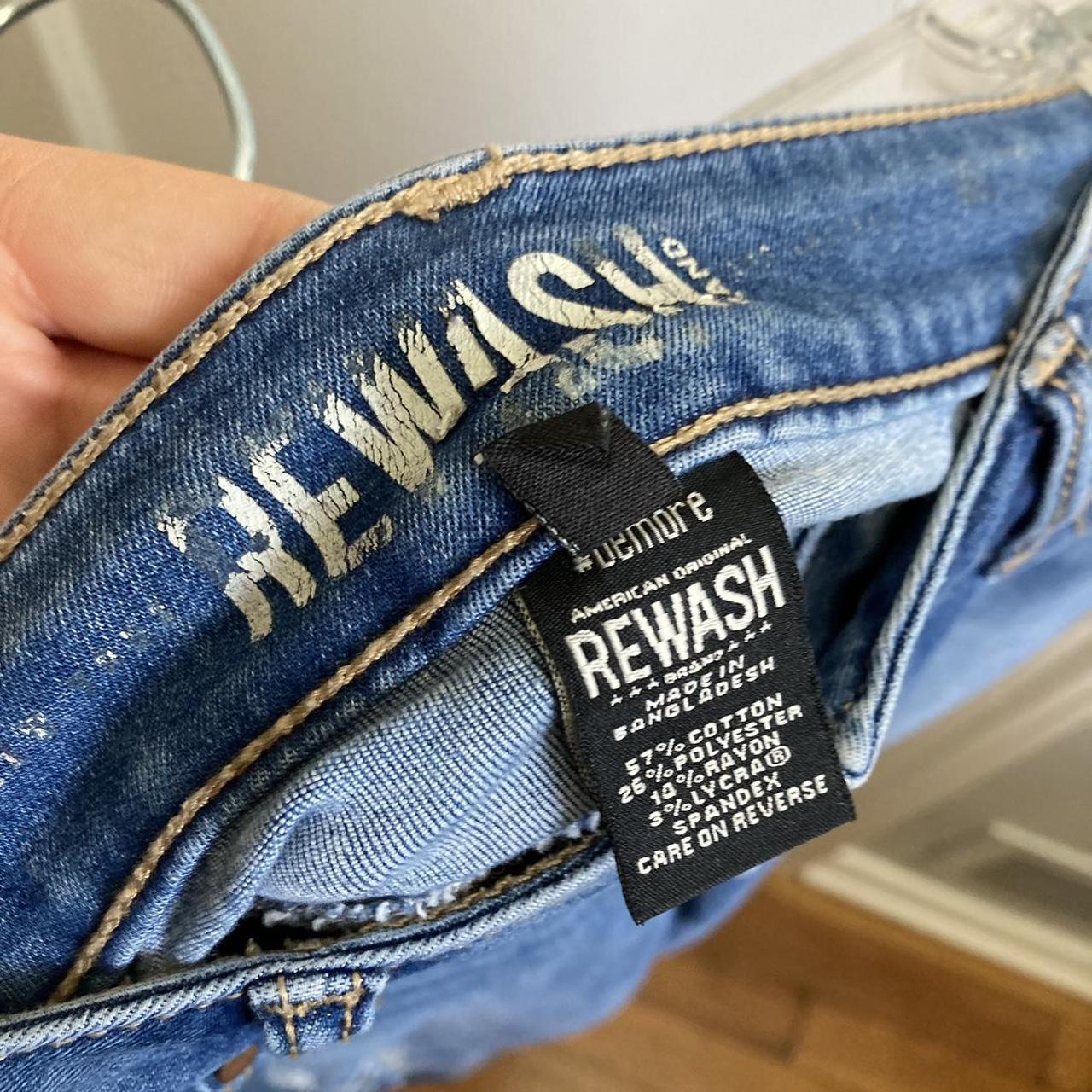 High waisted ripped skinny jeans. Used but in great... - Depop