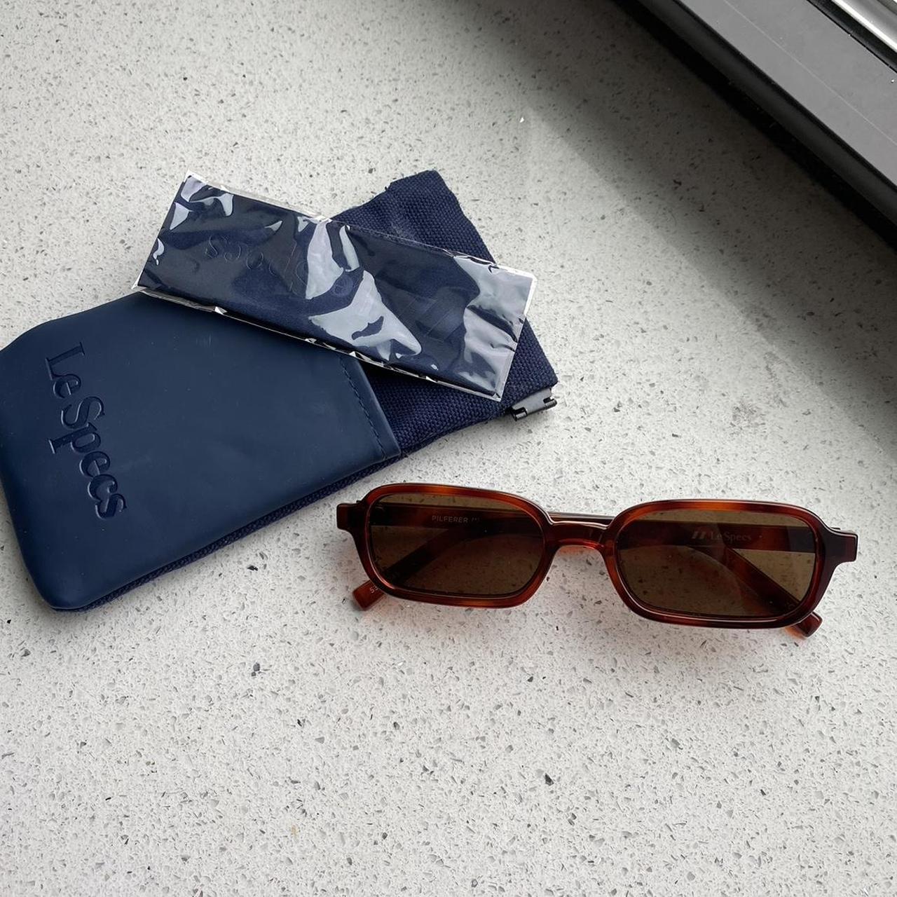 LE SPECS Pilferer Sunglasses Color: Toffee... - Depop