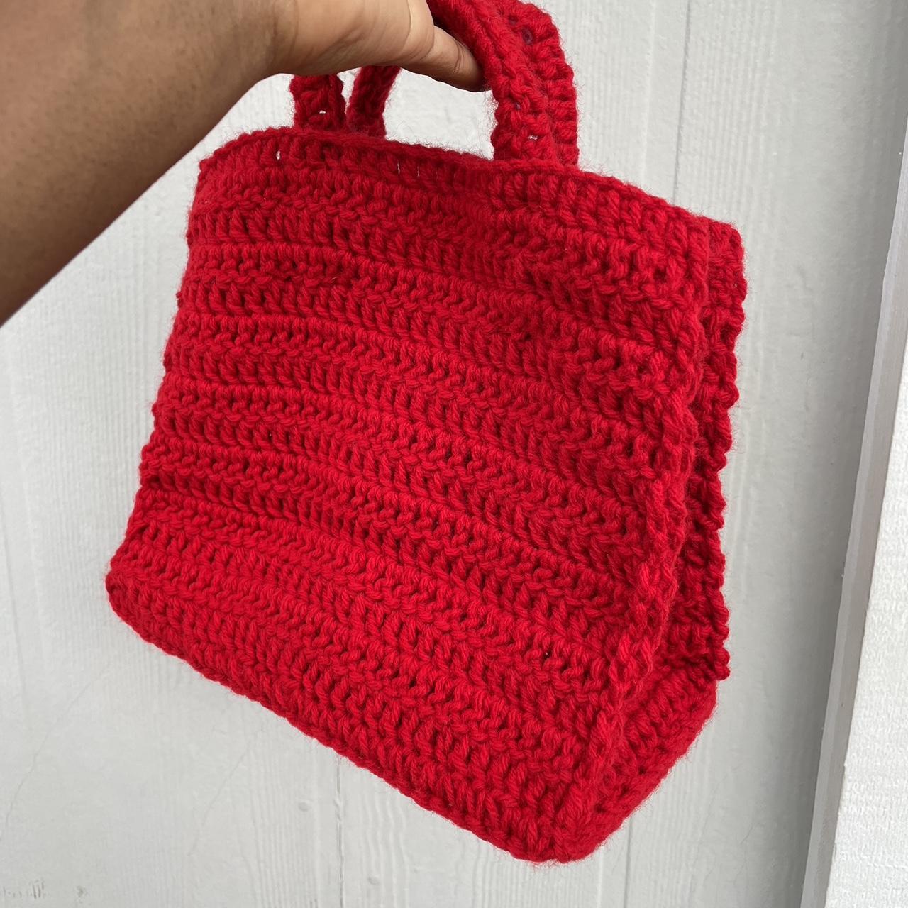Marc Jacob’s inspired tote bag crochet Handmade - Depop