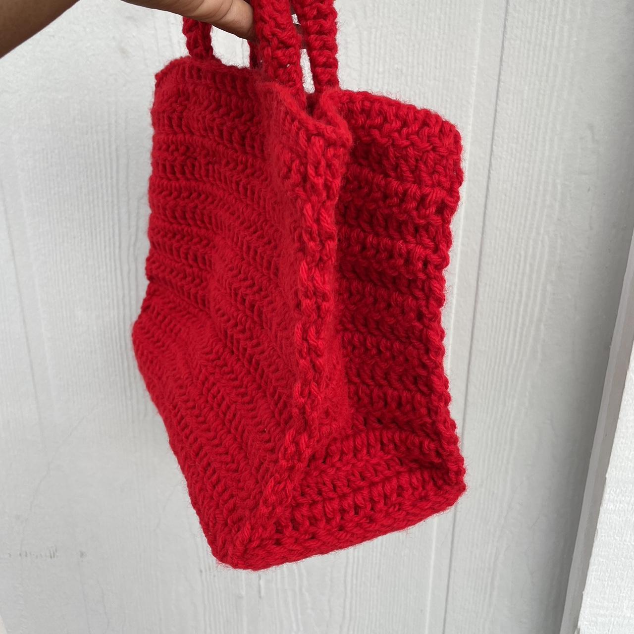 Marc Jacob’s inspired tote bag crochet Handmade - Depop