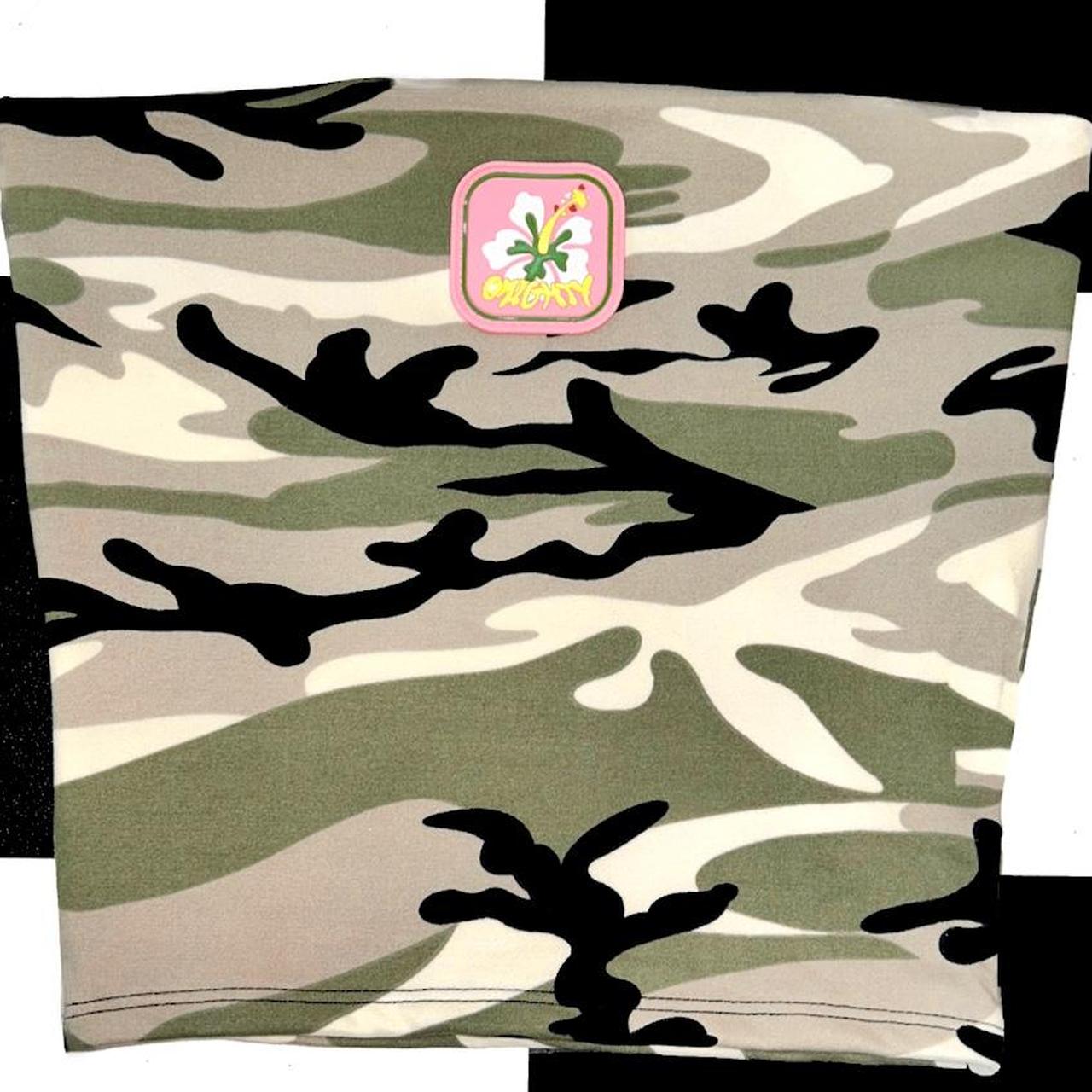 omighty aloha boob tube in light camo fits s-m - Depop