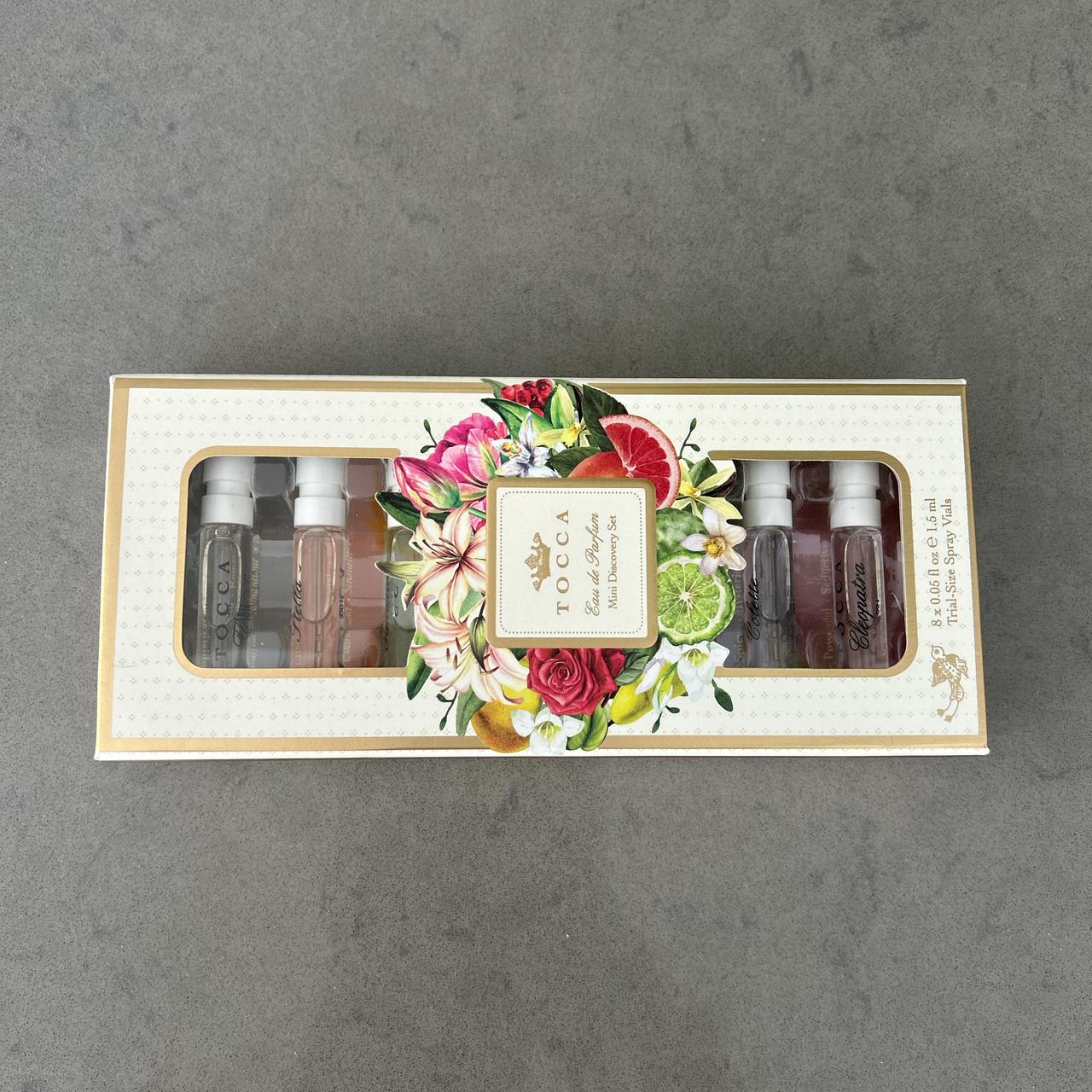TOCCA Eau de Parfum Mini Discovery Set 8x1.5ml RRP... - Depop