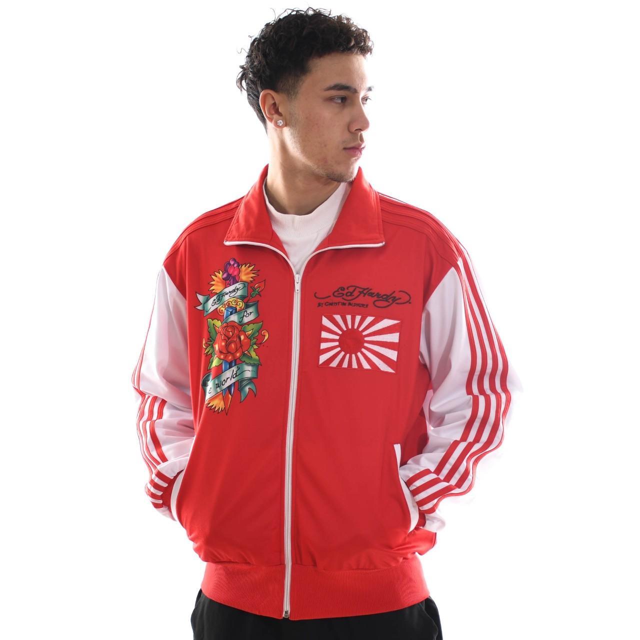 Ed Hardy Men's multi Jacket | Depop