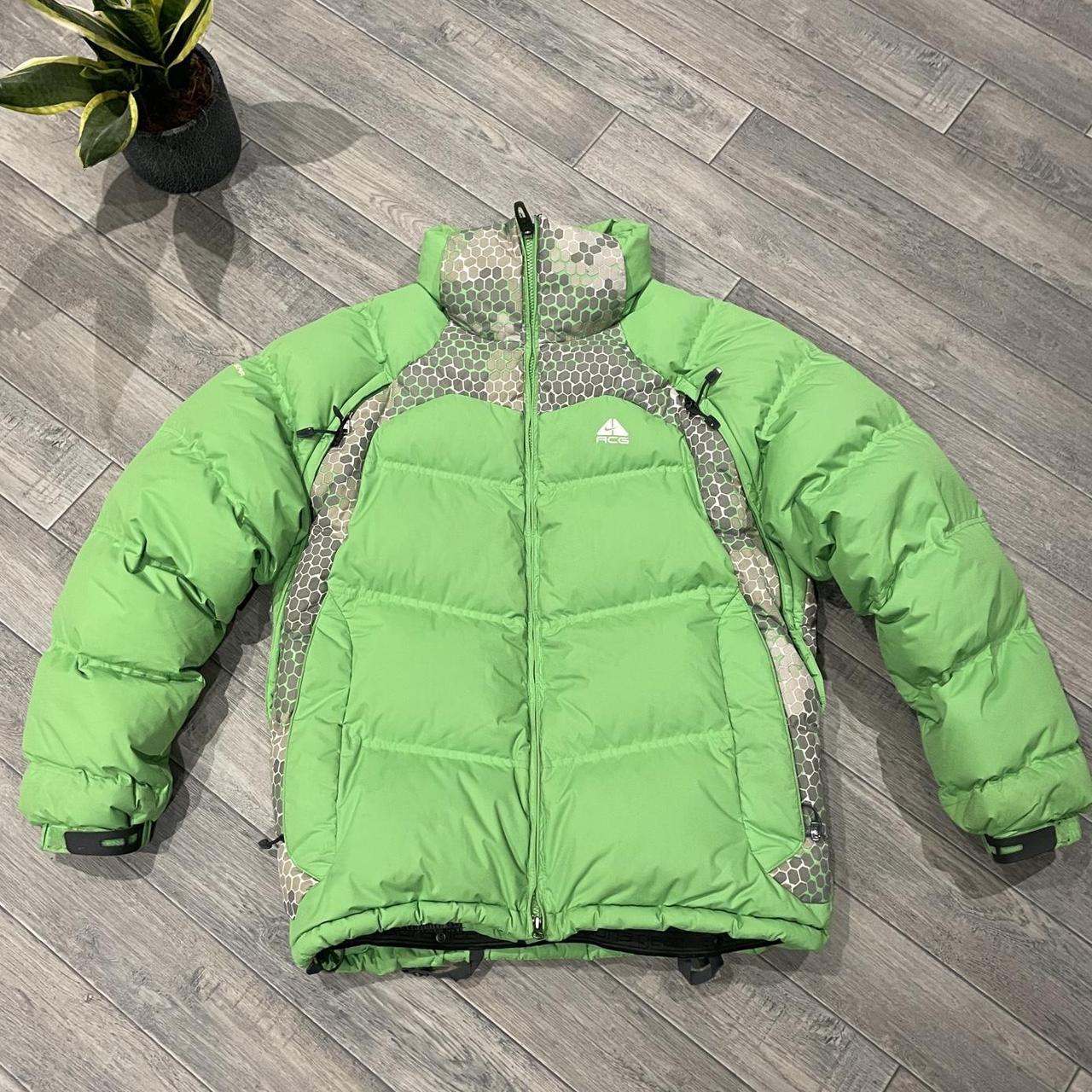 Green Nike ACG Puffer Jacket. Incredibly... - Depop