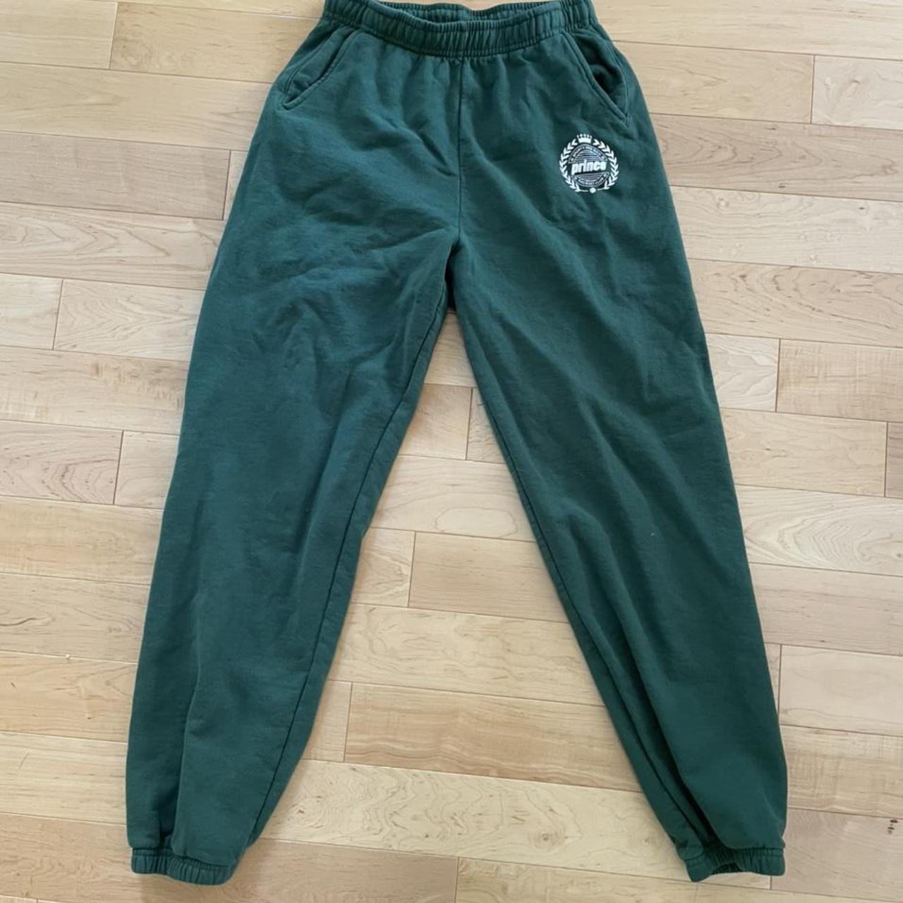 Sporty & Rich x Prince tennis sweatpants size S.... - Depop