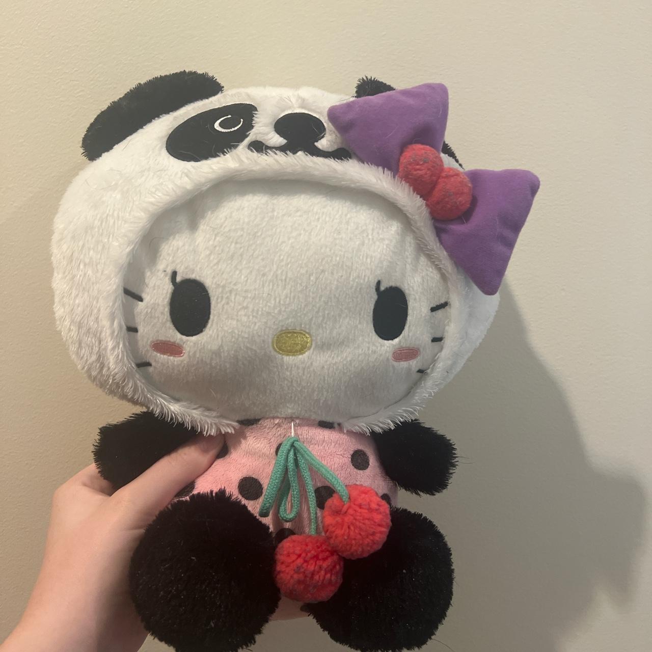 Hello kitty panda plush #hellokitty #hellokityyplush... - Depop