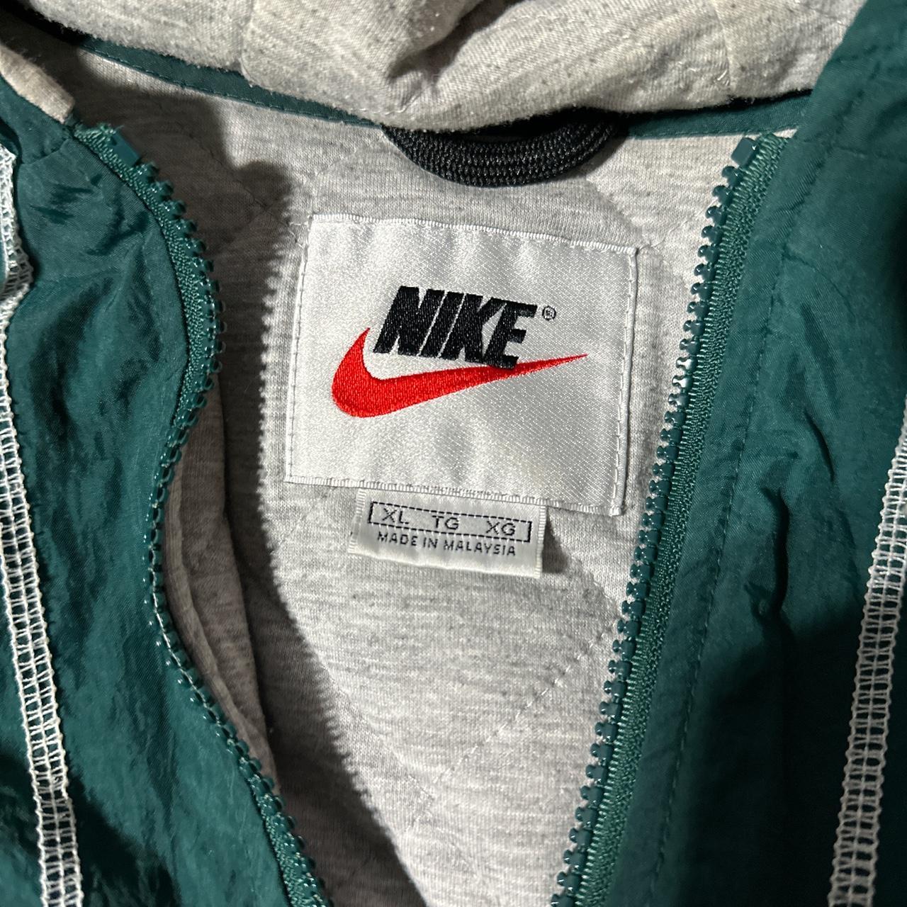 Vintage Nike zip up windbreaker jacket SIZE... - Depop
