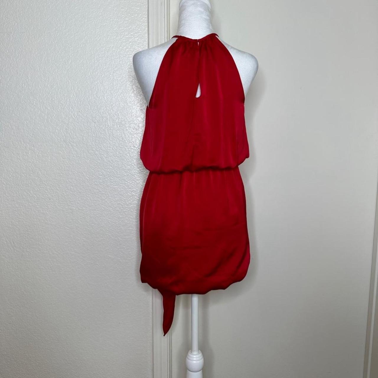 Ramy Brook Marcelle Plunging Mini Dress -... | Depop