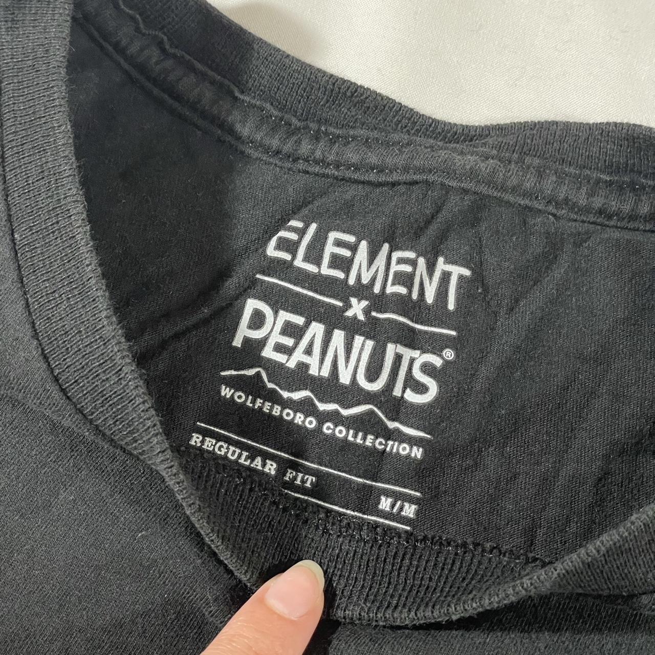 Snoopy Skater graphic T brand is Element! size is... - Depop