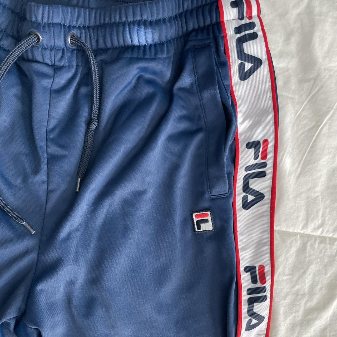 Fila Pants Fila Going Down Both Legs Depop