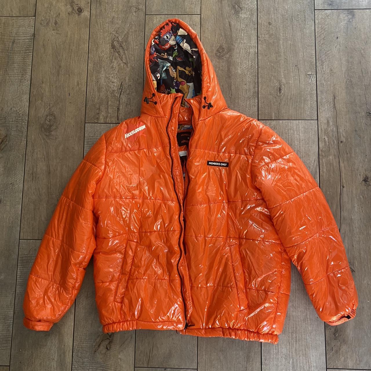 Nickelodeon / Members Only Puffer Jacket Broken Zip - Depop