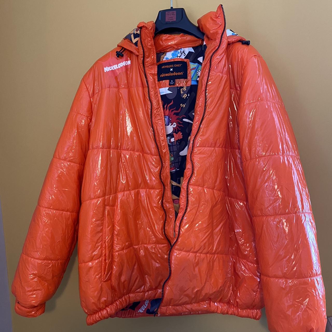 Nickelodeon / Members Only Puffer Jacket Broken Zip - Depop