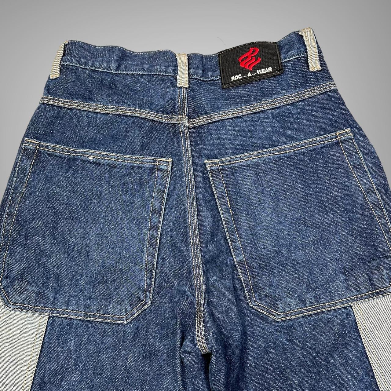 Vintage y2k Paco jeans denim baggy carpenter pants... - Depop