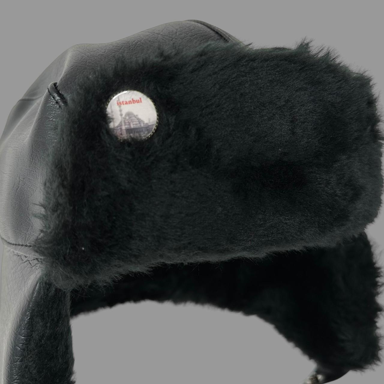 Vintage custom Istanbul pin trapper hat Sizes... - Depop