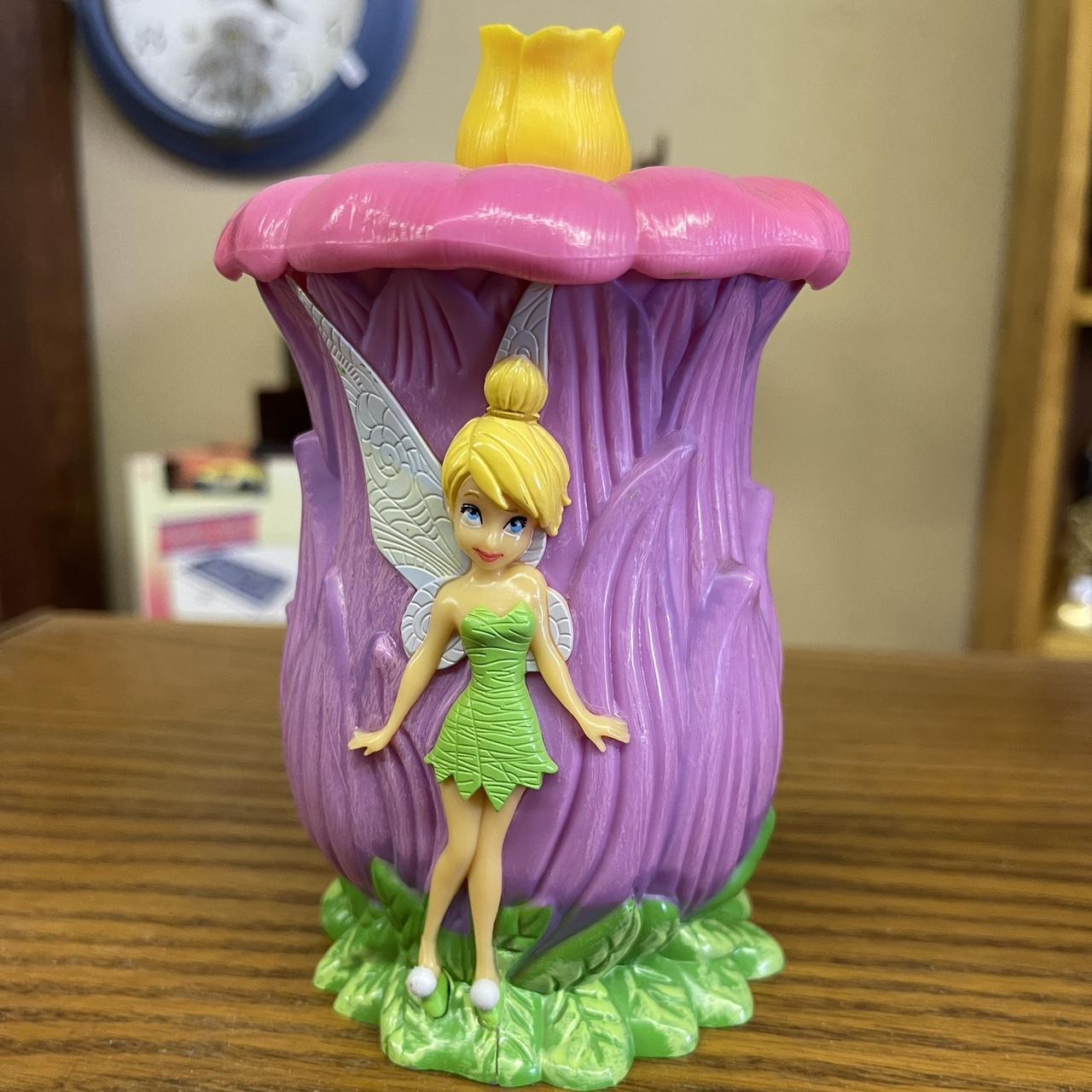 Tinker bell Disney plastic cup #tinkerbell #disney... | Depop