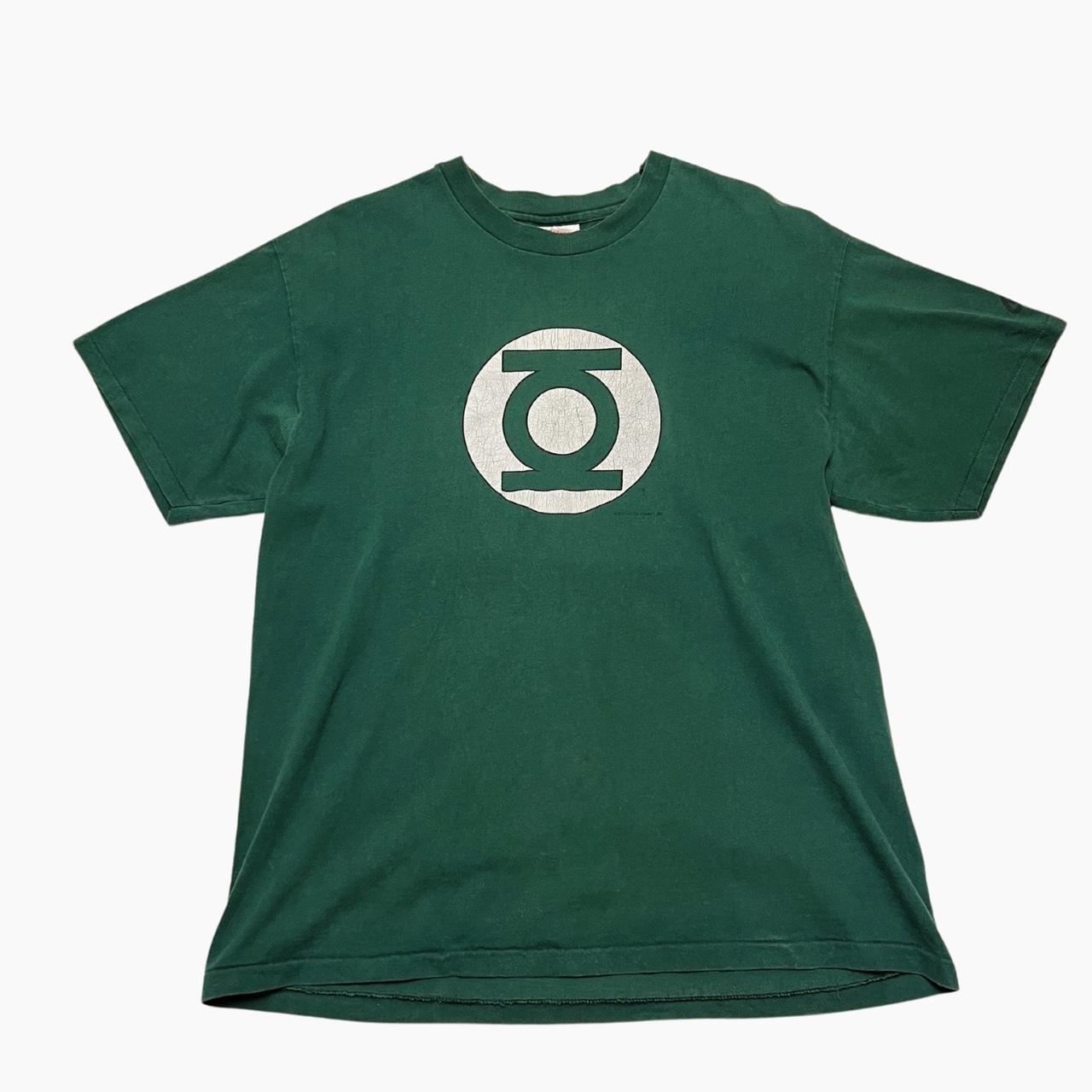 Vintage 90s Men’s Green Lantern Shirt T-shirt DC... | Depop