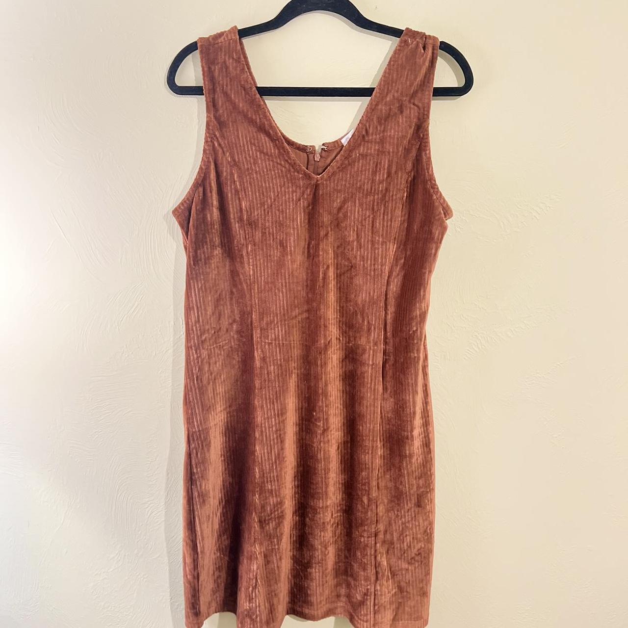 Boho velevet mini dress. Would look cute with some... - Depop
