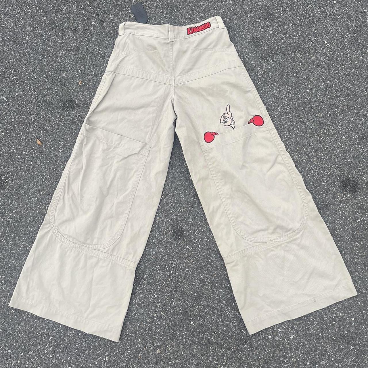 JNCO Kangaroo khaki pants 🥊 Brand new with tags 30”... - Depop