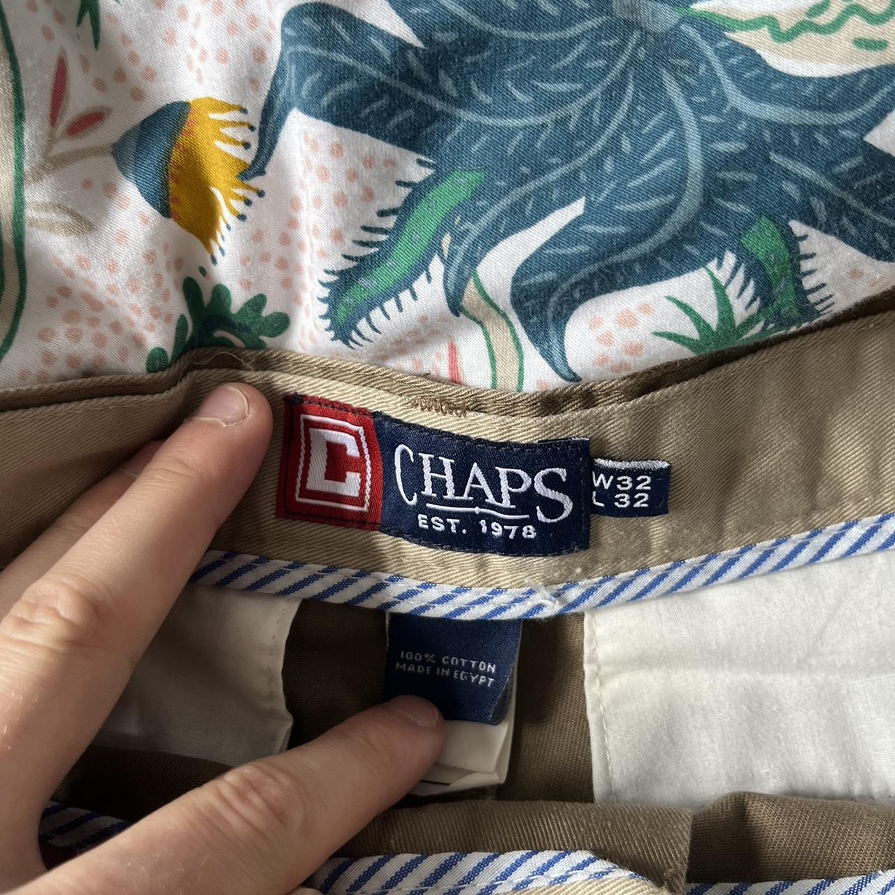 Vintage Chaps chinos Excellent condition Waist 32... - Depop
