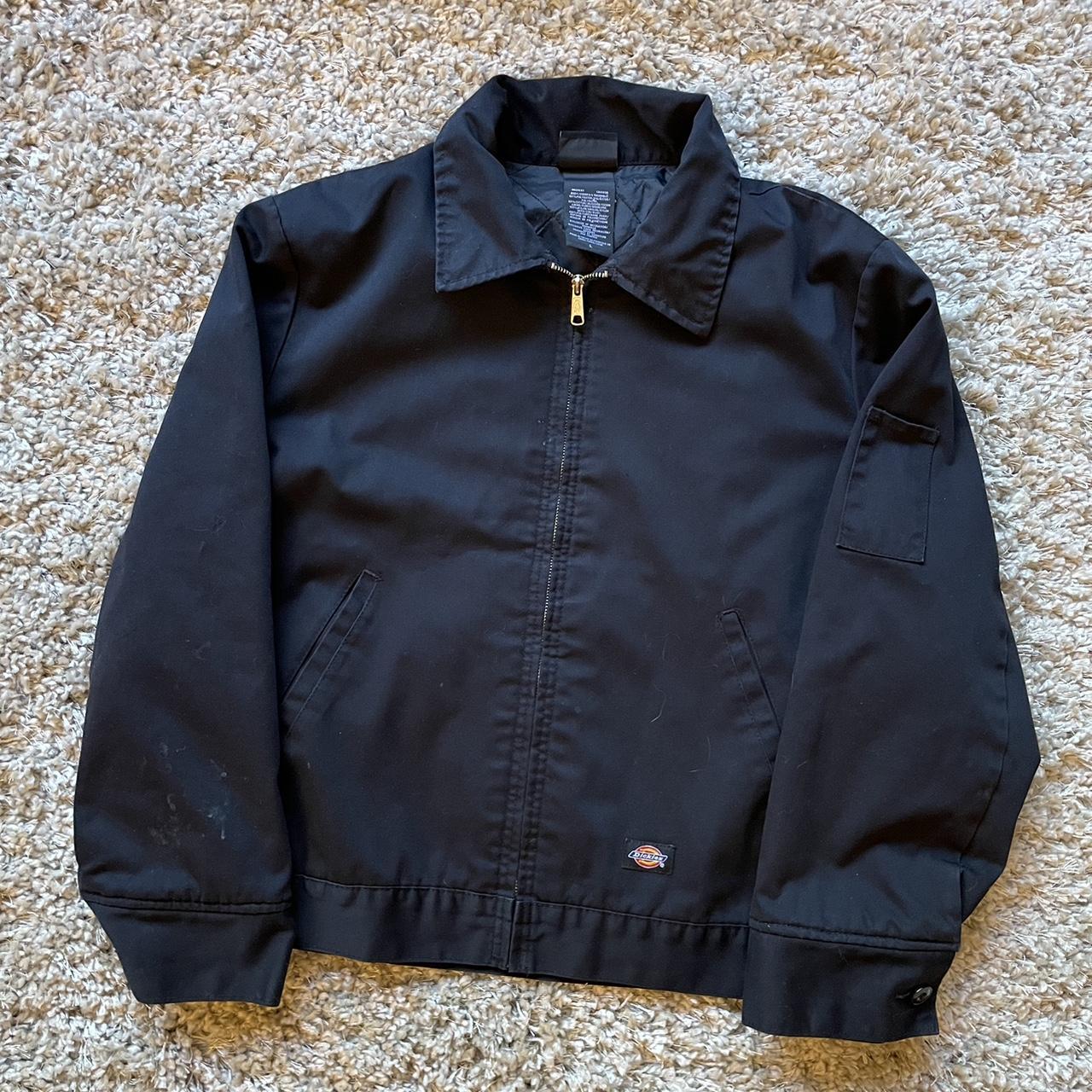 Dickies Men's Black Jacket | Depop