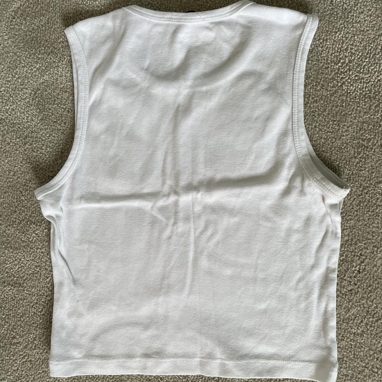 subdued graphic top crop tank top #subdued - Depop