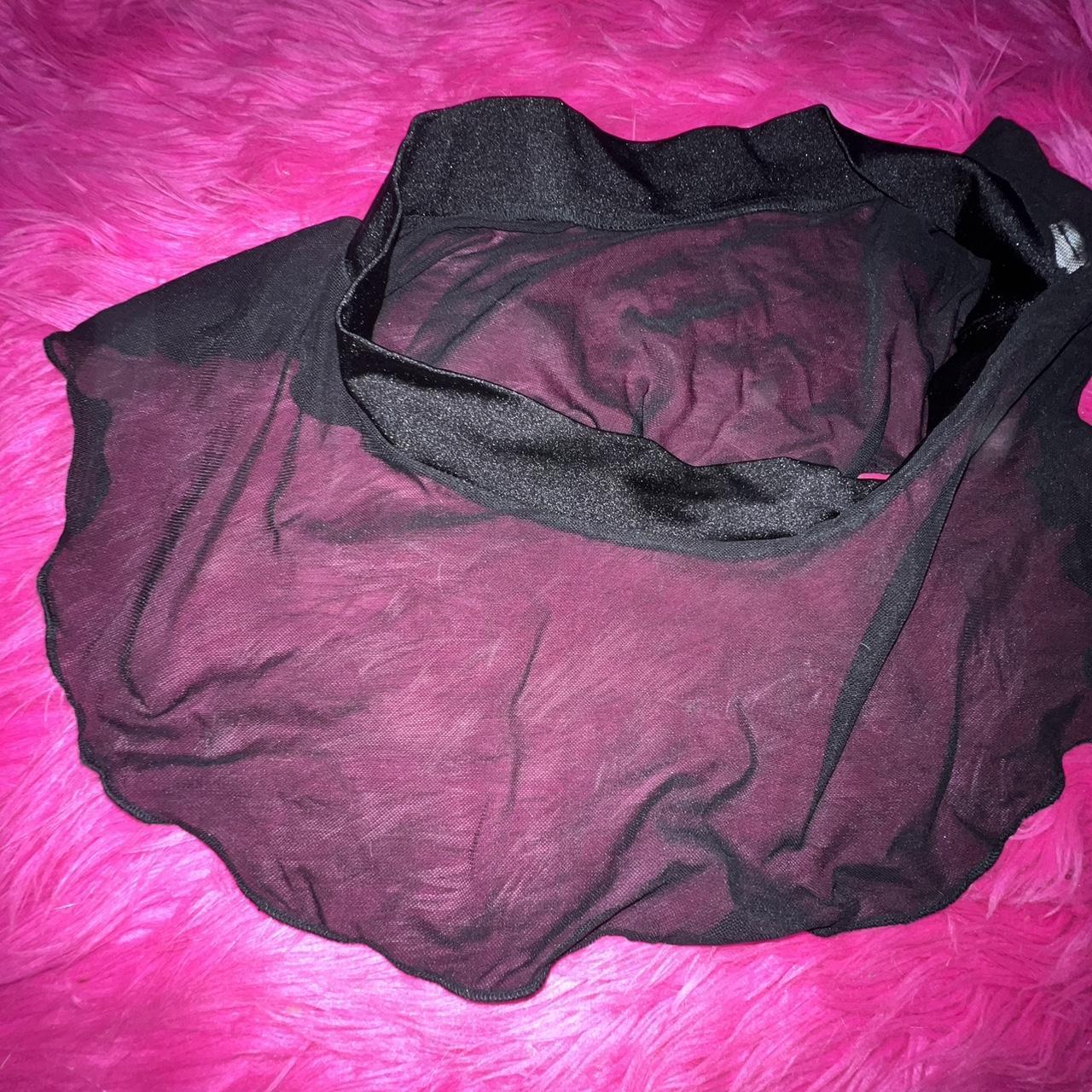 Mesh rave skirt worn once. - Depop