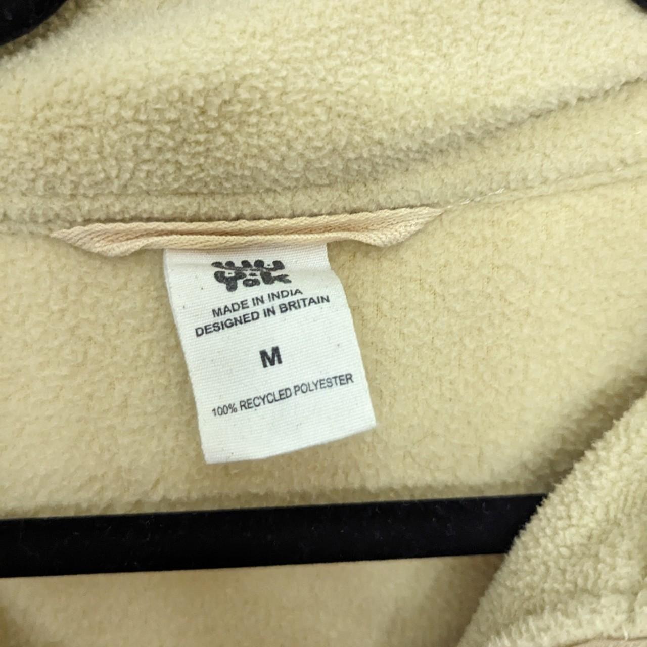 lucy and yak stevie oversized fleece in sand... - Depop