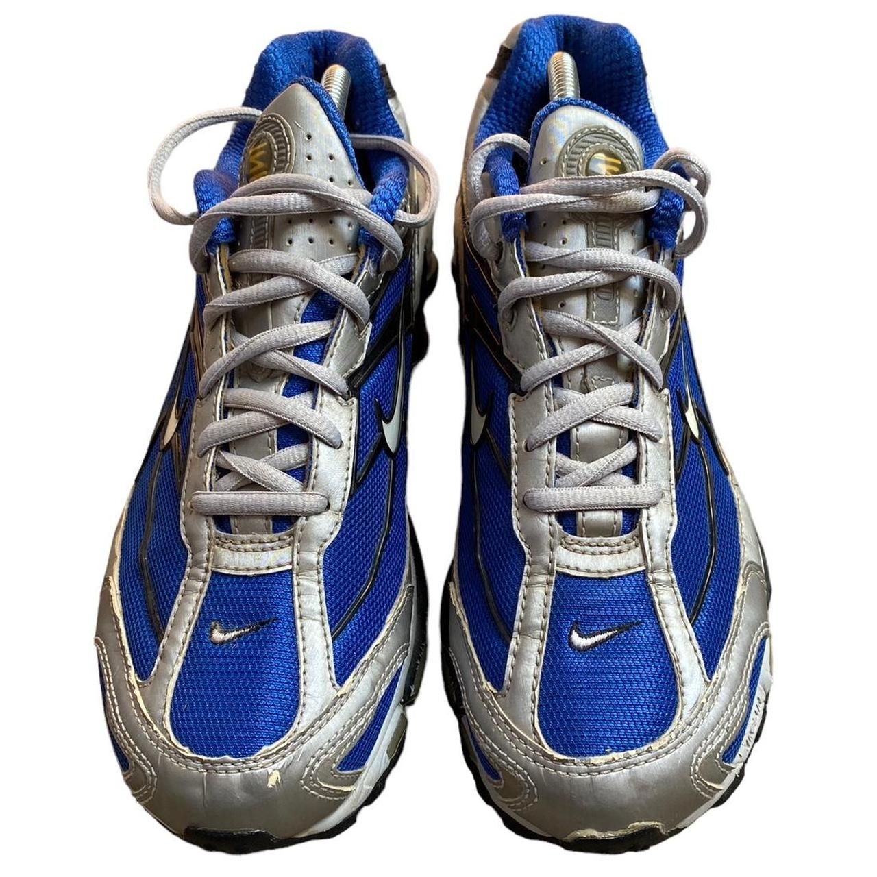 Nike shox Ride 2 Size UK 6.5 Blue/Silver ... | Depop