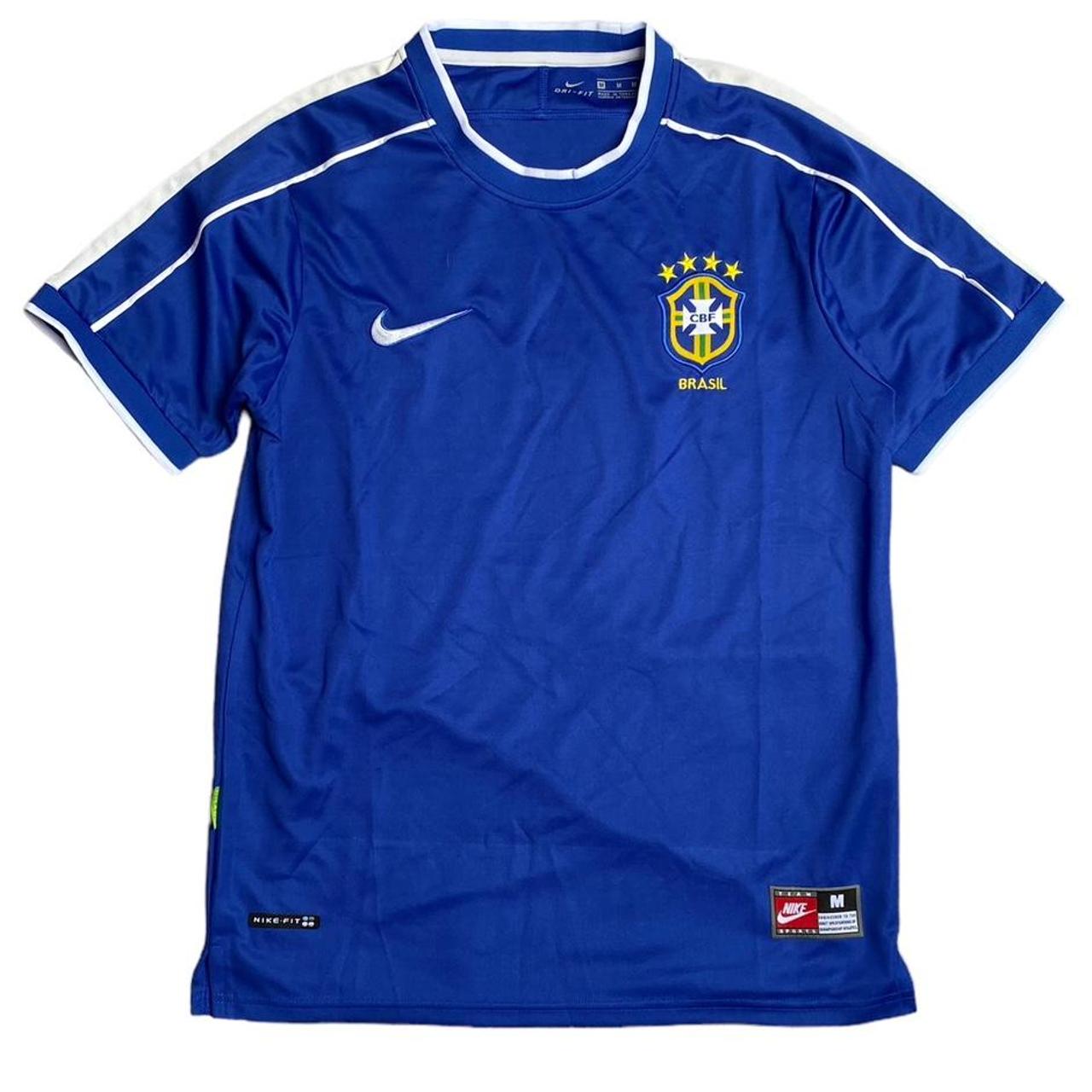 Brazil Nike Football shirt Size Medium Like... - Depop