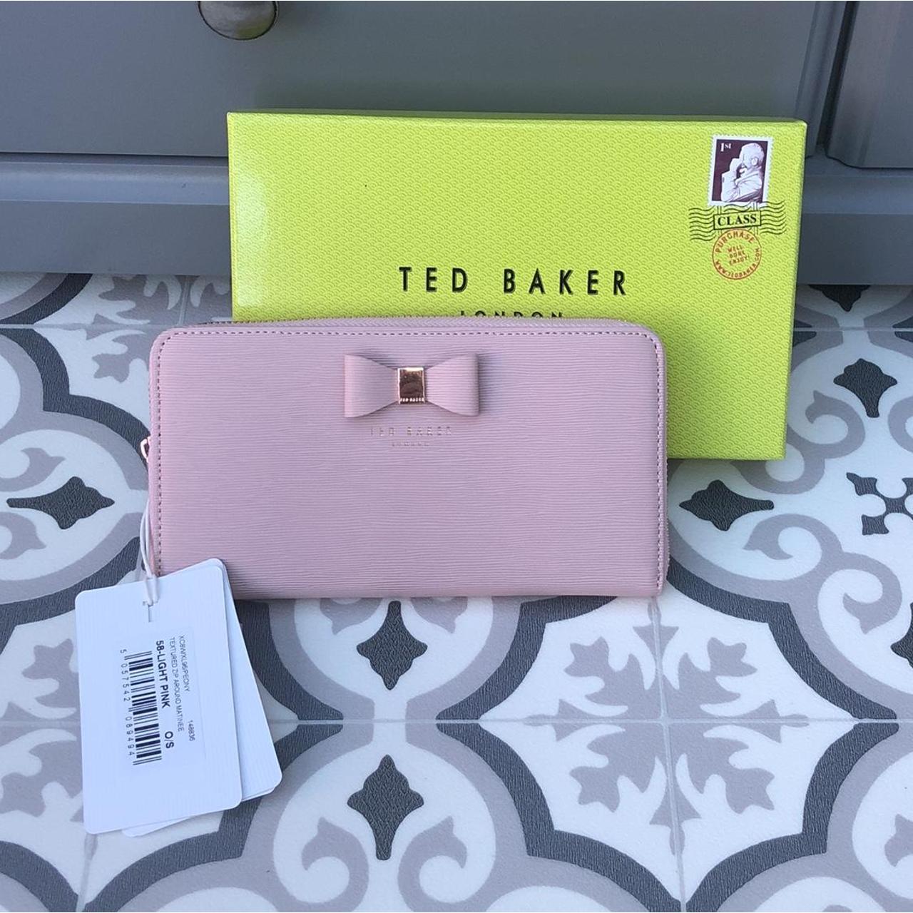 Ted Baker Purse Textured zip around large matinee... - Depop