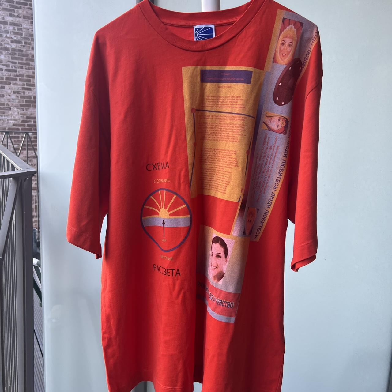 Pacbet collab shirt. Oversize fit - Depop