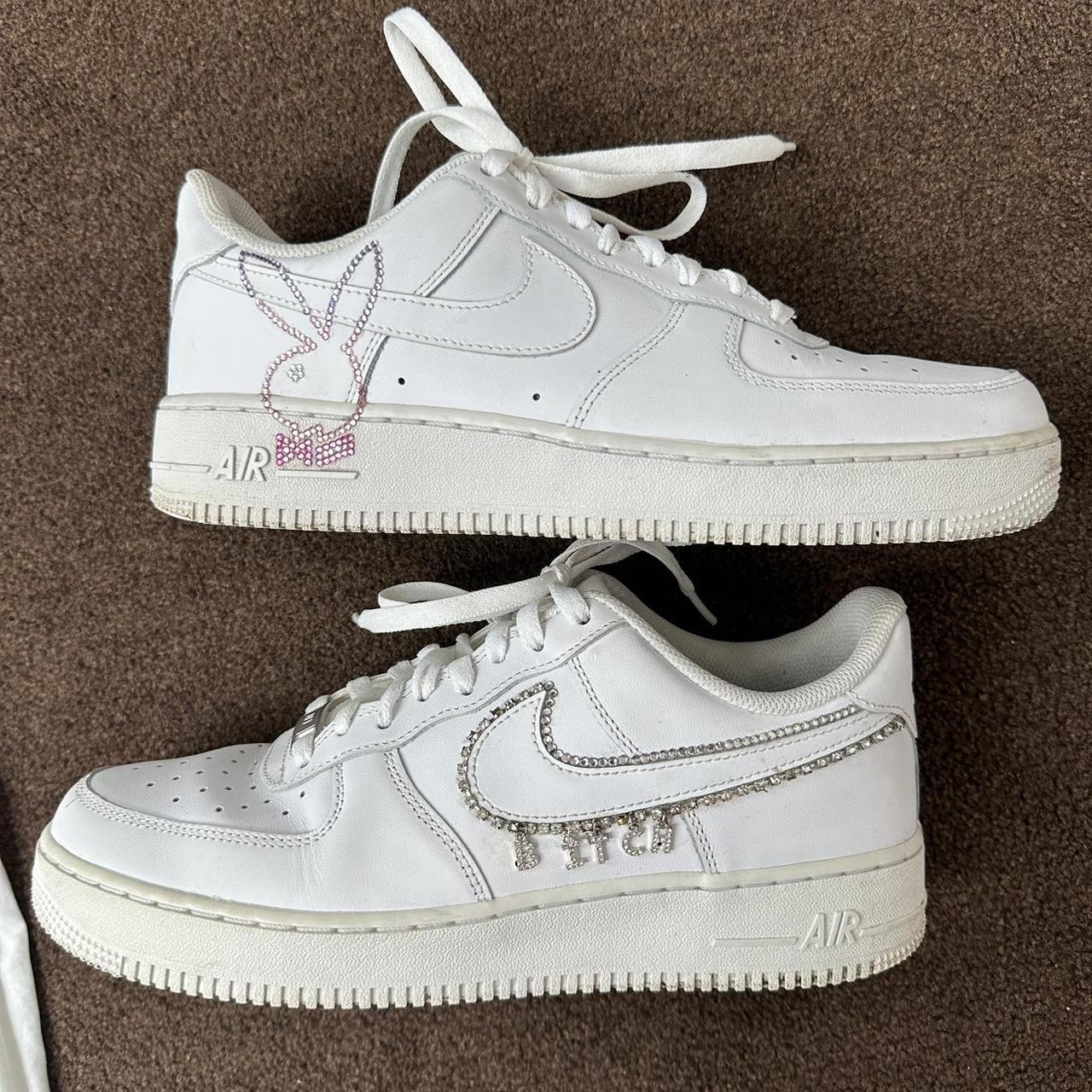 Custom air forces - Depop