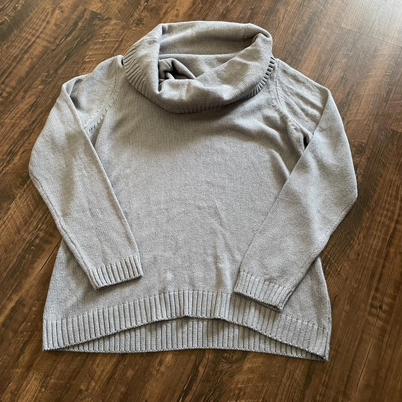 Womens grey #Neiman #Marcus #sweater Excellent... - Depop